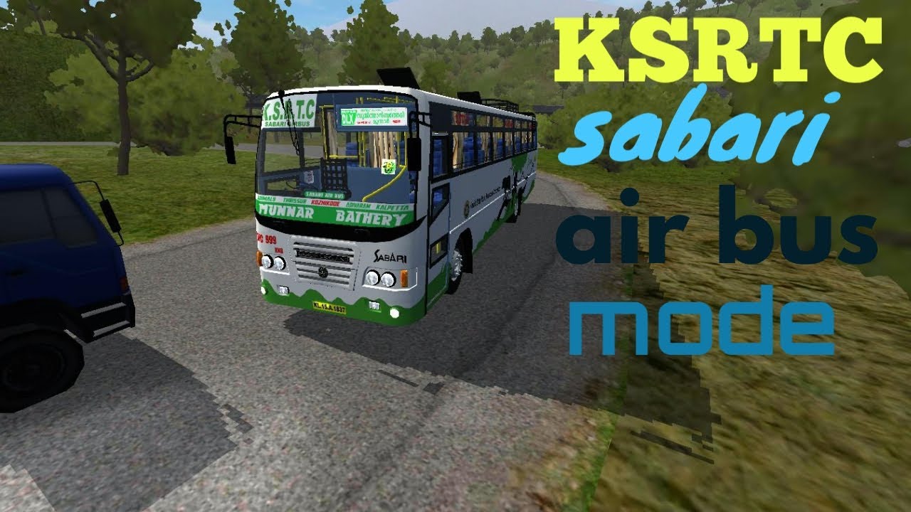 #KSRTC #SABARI AIR BUS MODE | BUSSID |BUS SIMULATOR INDONESIA - YouTube