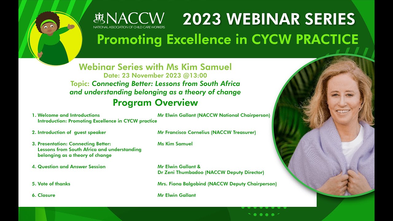 NACCW Webinar with Kim Samuel - YouTube