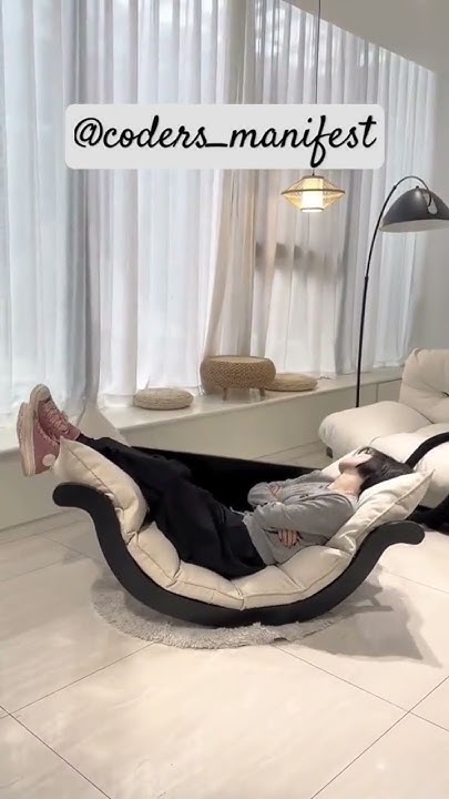 Lazy Coder: The Sofa Every Programmer Dreams Of - YouTube