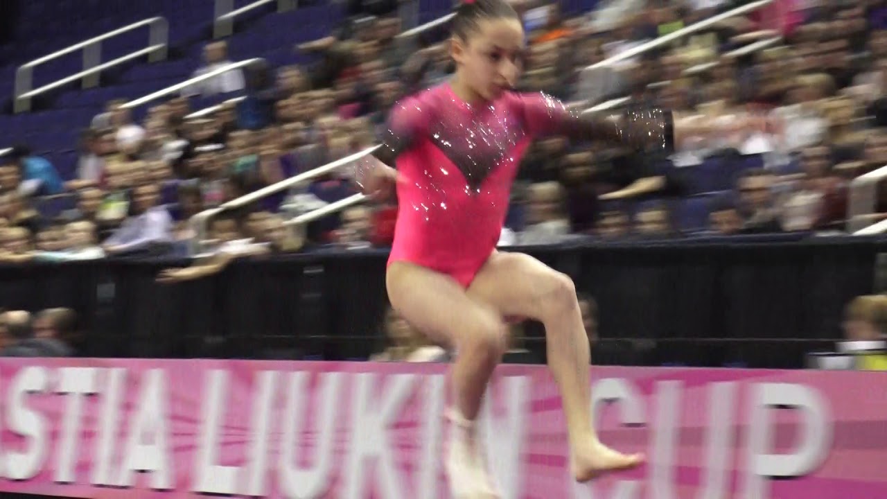 Madison Ulrich - Vault - 2019 Nastia Liukin Cup - YouTube