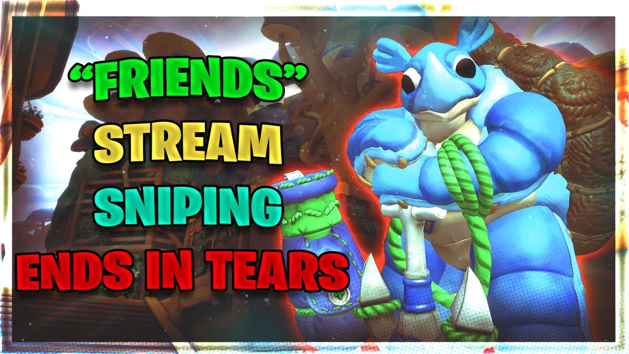 Vs Friendly Stream Snipers - Makoa Paladins Ranked - YouTube