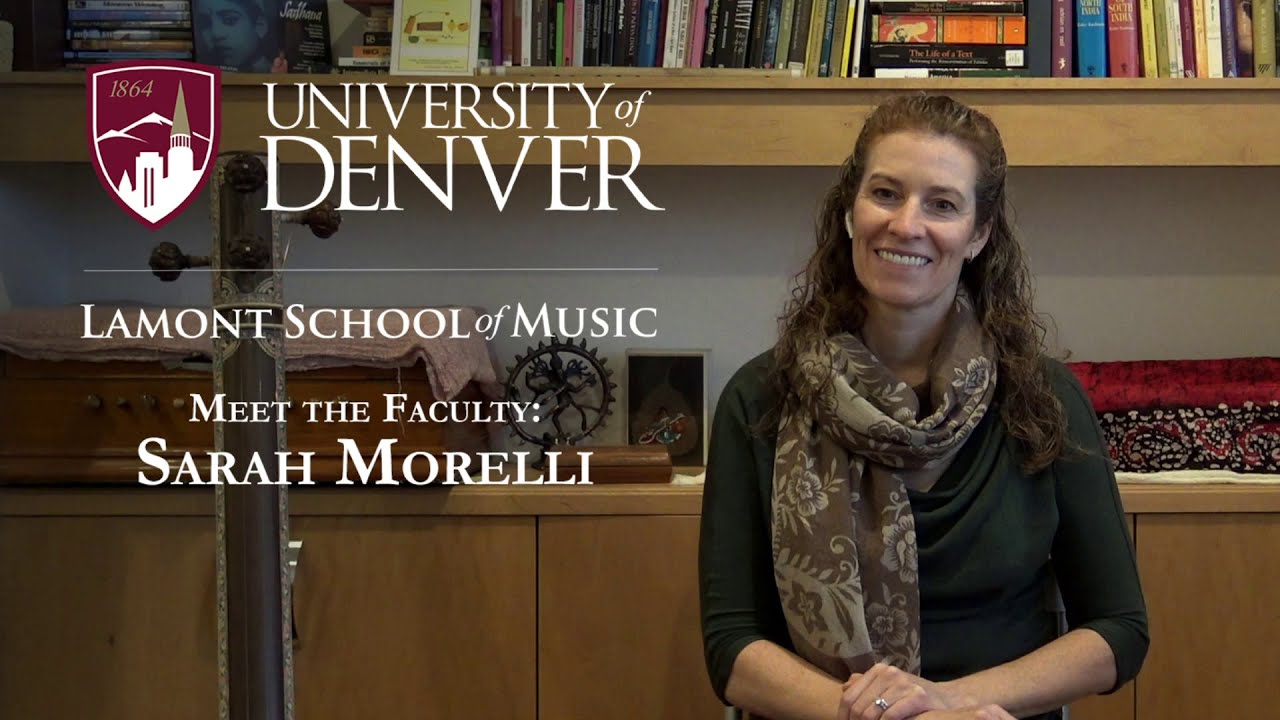 Meet the Faculty: Sarah Morelli, musicology - YouTube