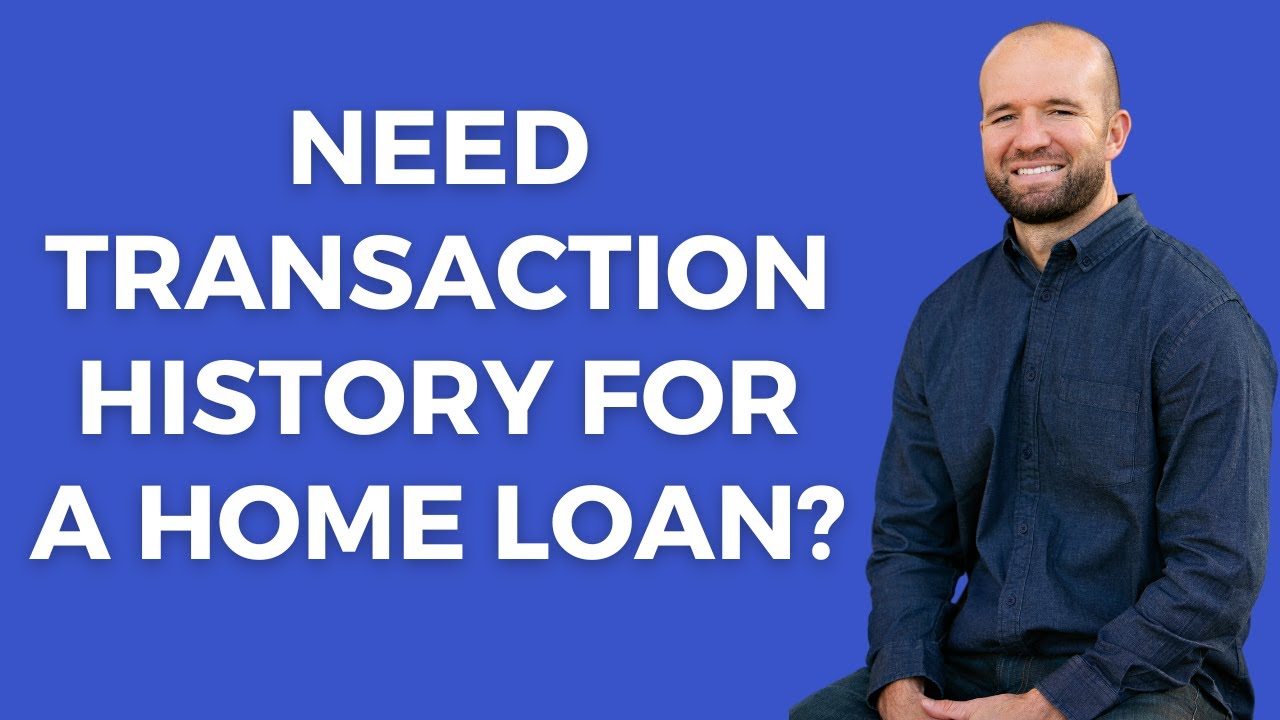 How To Print Transaction History Summary with the URL on a Home Loan ...