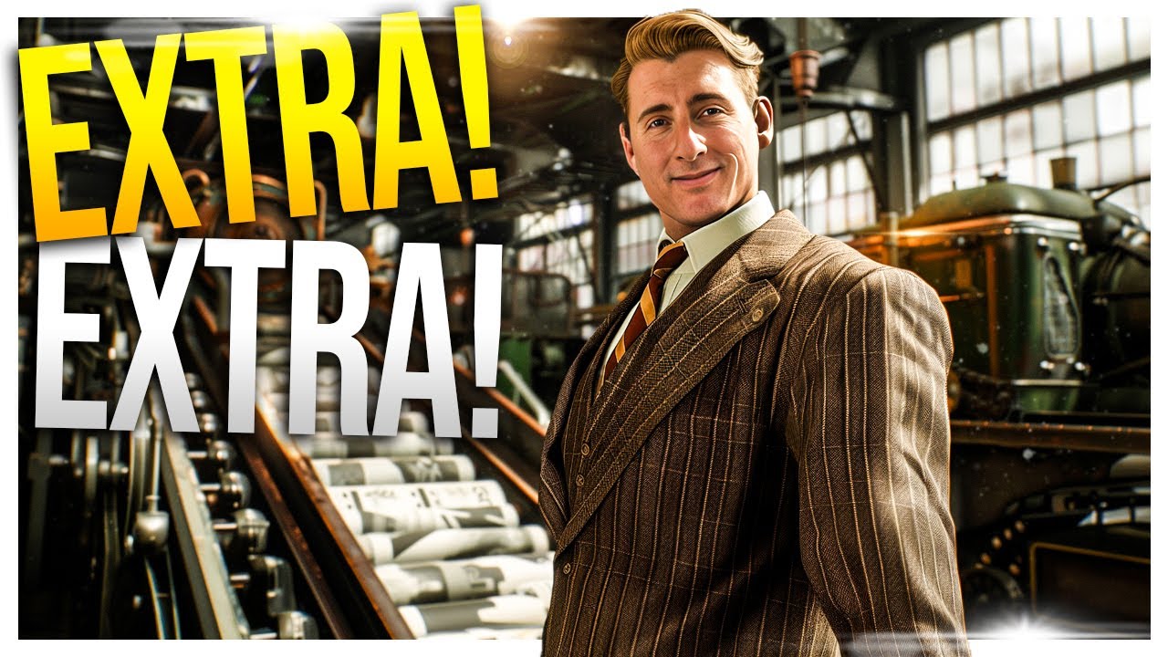 EXTRA EXTRA // Newspaper Tycoon Game Hot off the Presses // News Tower ...