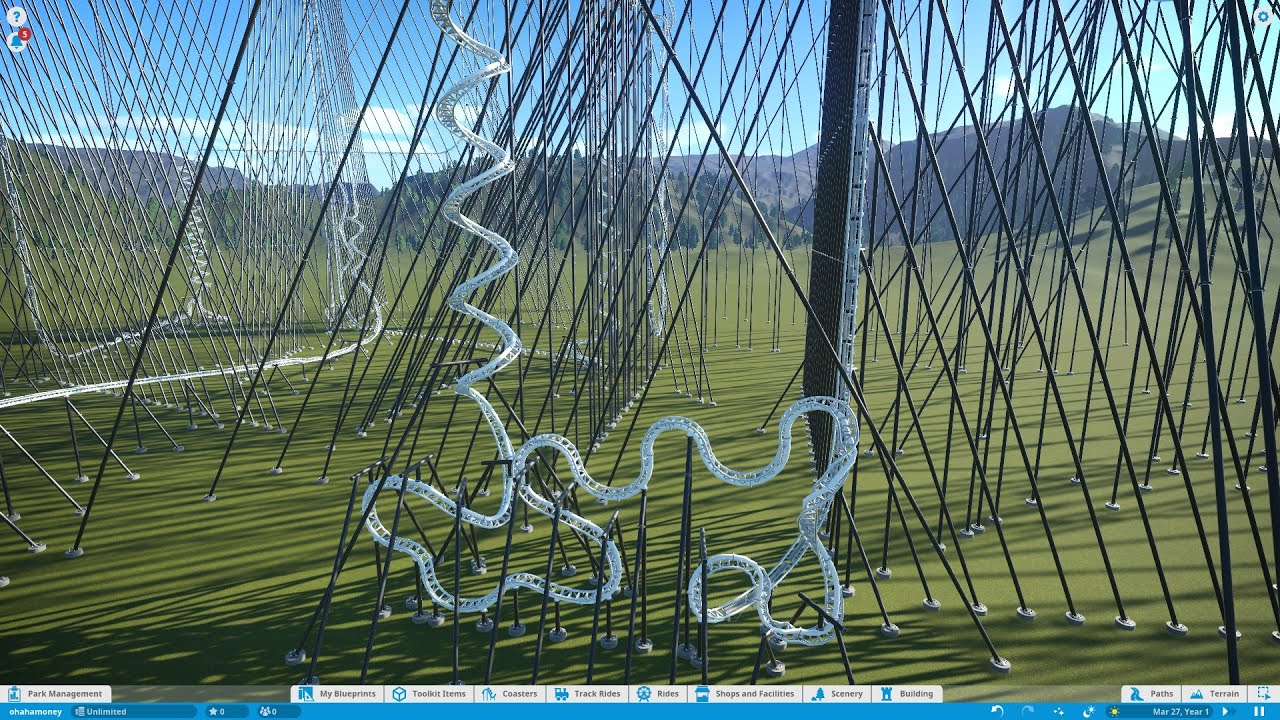 Death Roller Coaster - Planet Coaster - YouTube