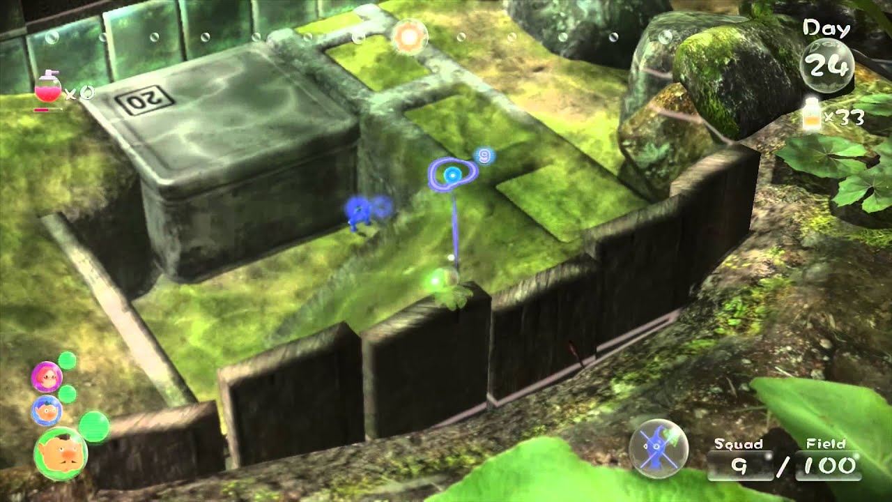 Pikmin - 3 (Blind) - Part 49 "Mini-Boss?" - YouTube