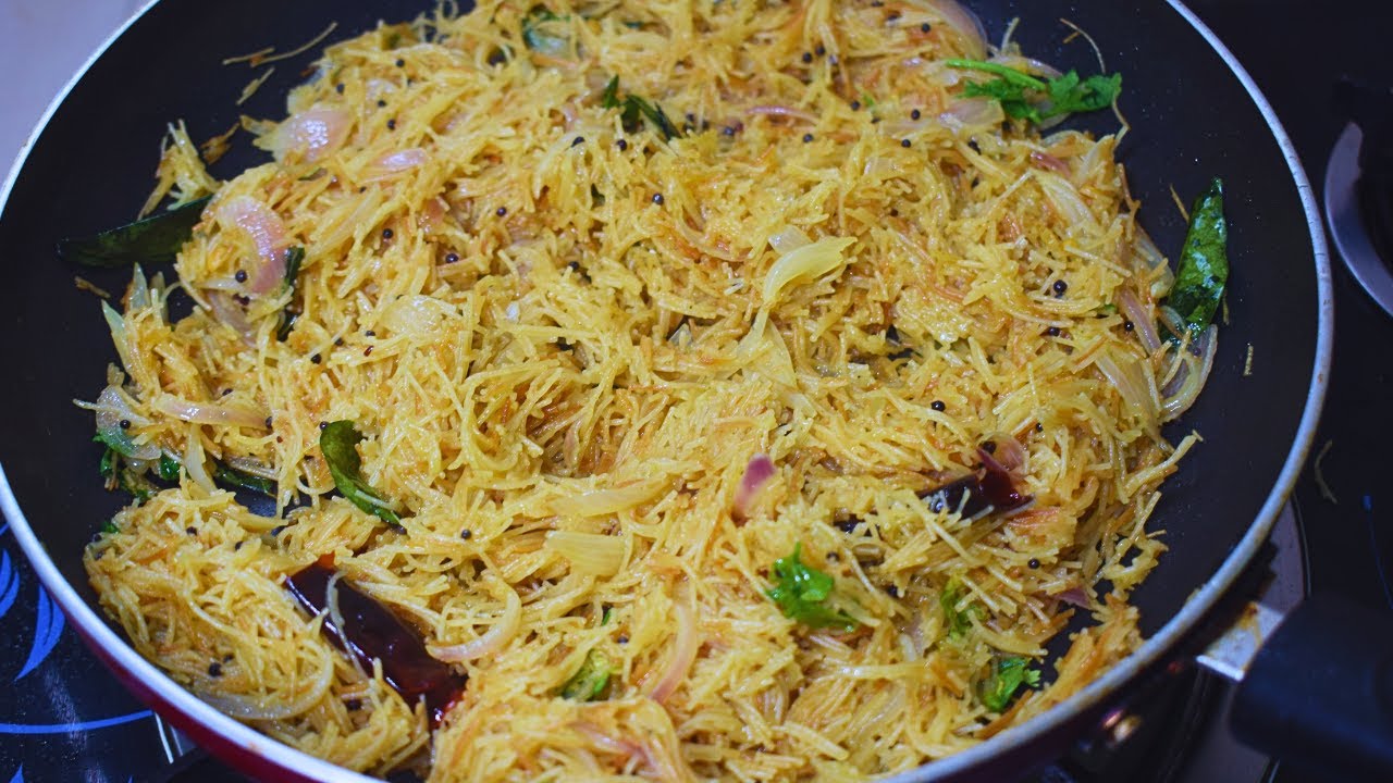 5 நிமிடத்தில் ஆரோக்கியமான கம்பு சேமியா உப்மா | kambu semiya upma ...