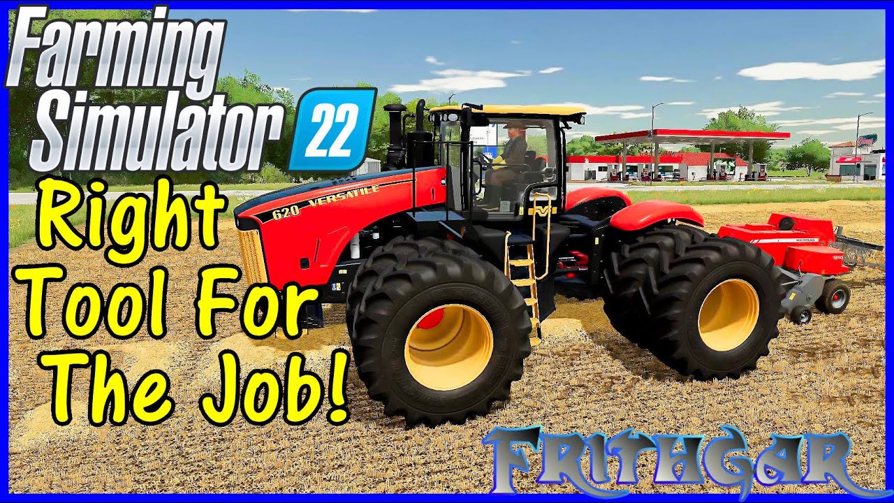 Farming Simulator 22: The Right Tool For The Job! - YouTube