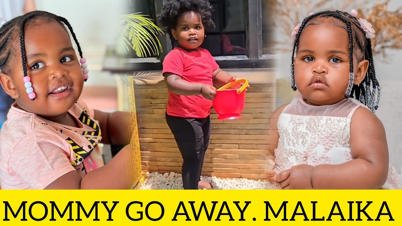 MALAIKA BAHATI CHASING HER MOM DIANA BAHATI | DIANA BAHATI AND MALAIKA ...