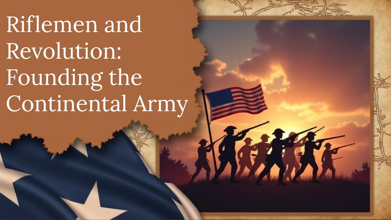 Riflemen and Revolution : The Founding of the Continental Army - YouTube