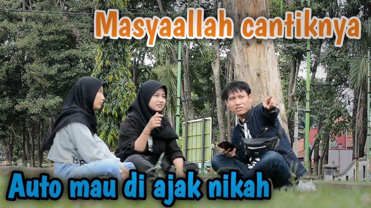 PRANK GOMBALIN CEWEK CANTIK GAK DIKENAL AUTO BAPER by anang icikiwir - YouTube