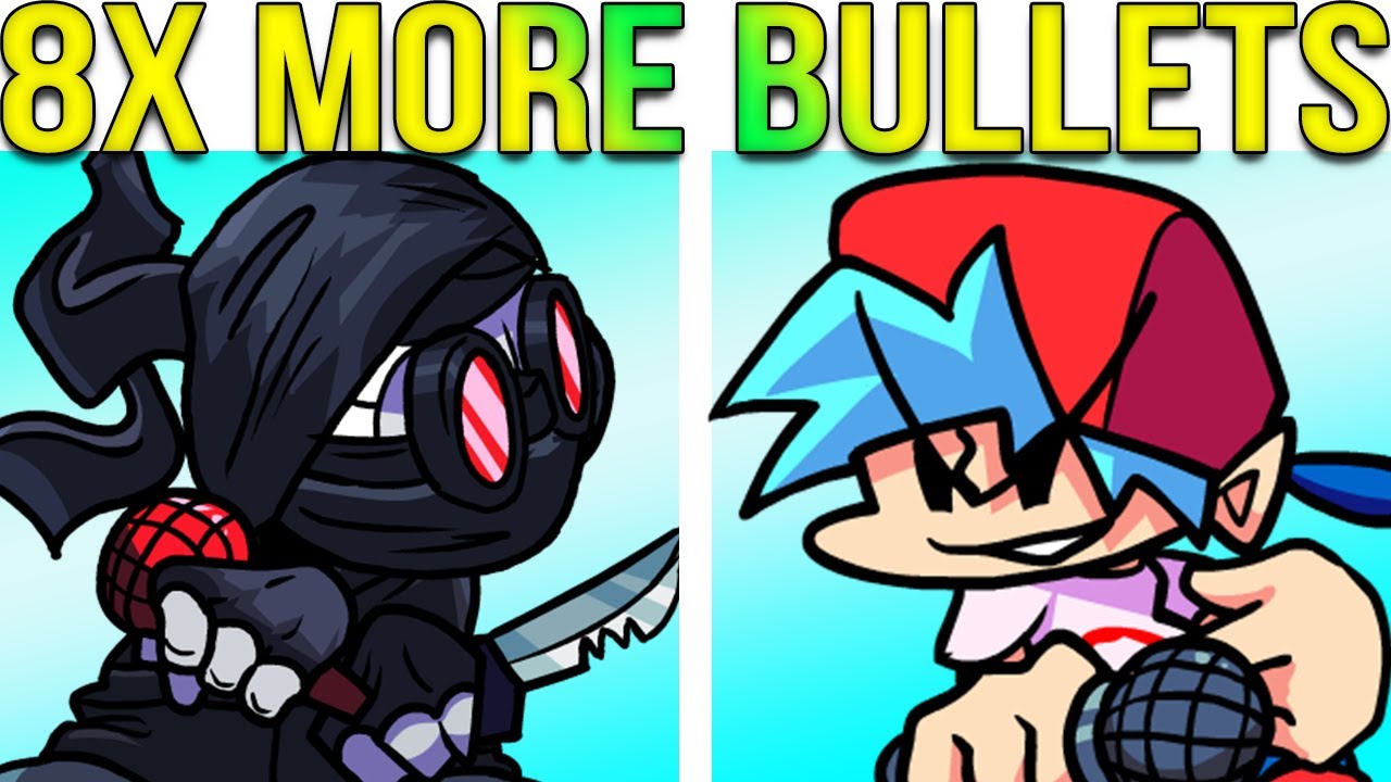 Friday Night Funkin' VS Accelerant Hank, but he shoots 8X More Bullets ...