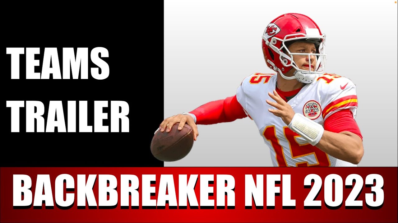 TEAMS & RATINGS TRAILER | Backbreaker NFL 2023 [PS3] - YouTube