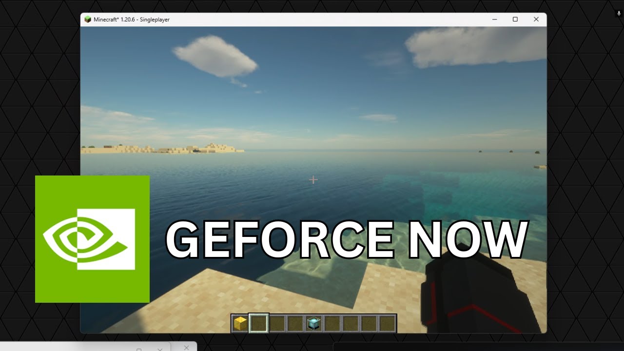 Minecraft On Geforce Now - TUTO and GAMEPLAY w/ SEUS PTGI SHADERS - YouTube