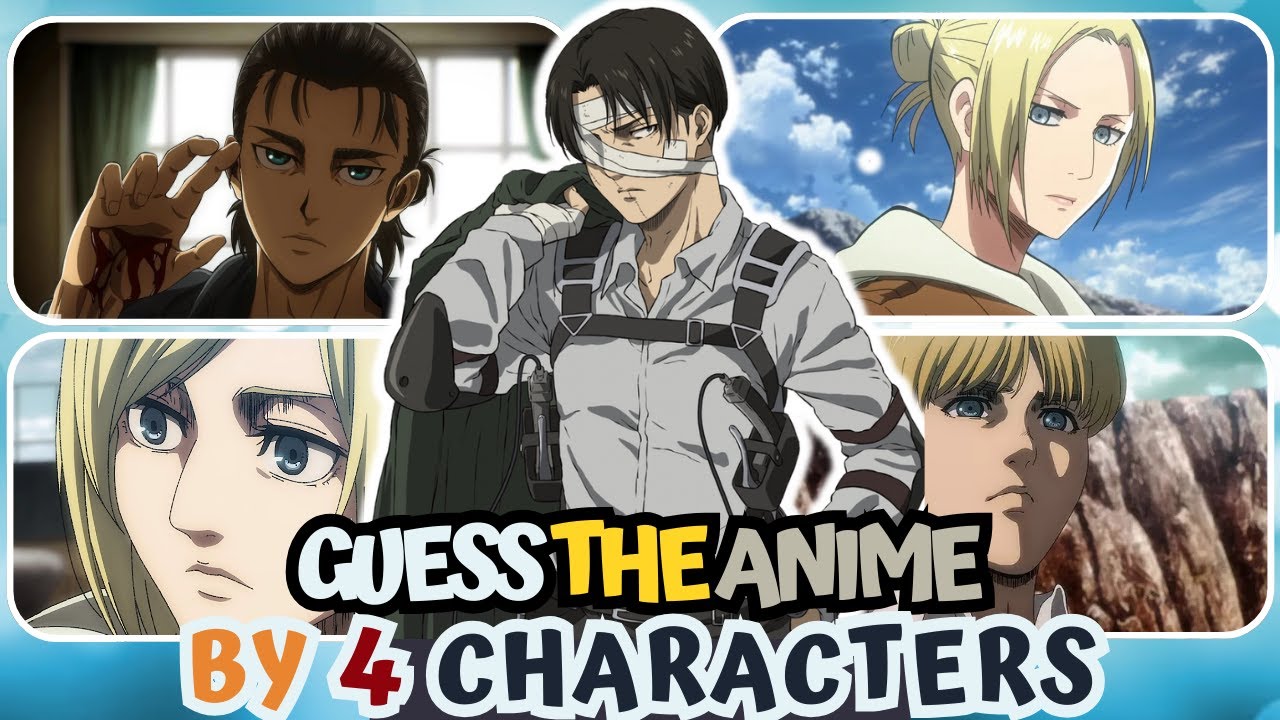 Guess the Anime by Its Characters 🔥 | Iconic Anime Quiz Challenge for ...