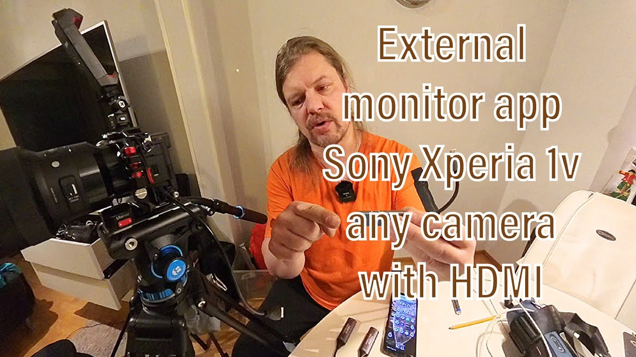Sony Xperia external monitor app - YouTube