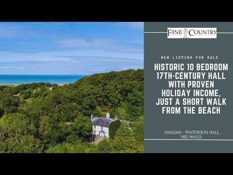 🏡 Historic 17th Century 10-Bedroom Hall | Woodland Retreat & Holiday Let Near the Beach