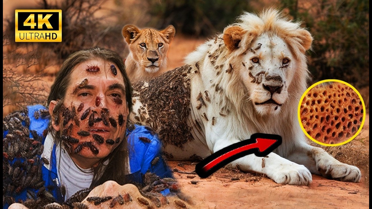 "What They Found on This Lion’s Body Was Shocking – Watch the ...