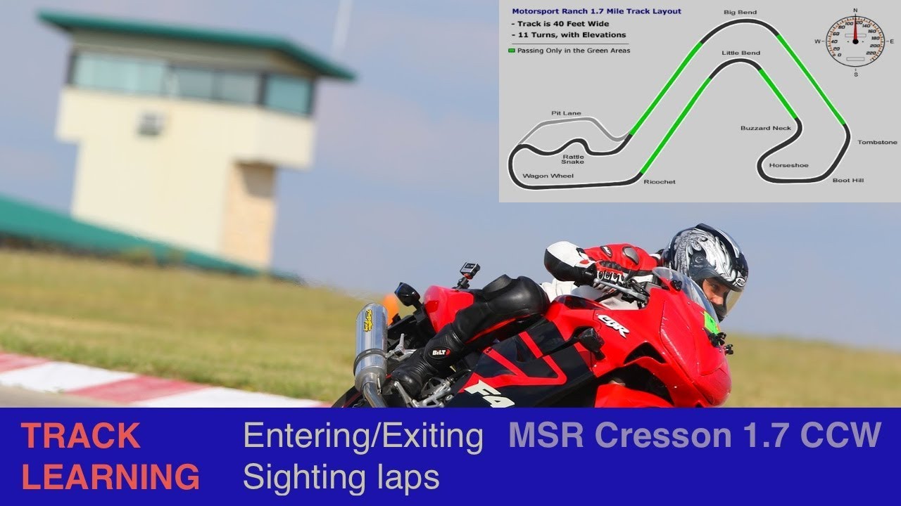 Track Learning: MSR Cresson 1.7 CCW - YouTube