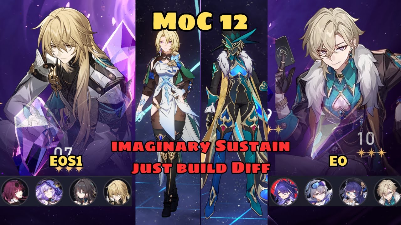 [HSR: MoC 12] E0S1 Luocha E0 Aventurine - Memory of Chaos 12 Ver 2.1.1 ...