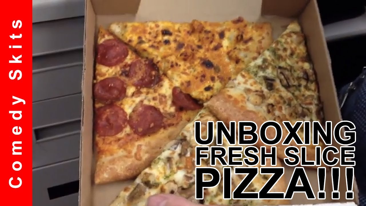 UNBOXING Fresh Slice Pizza!!! - YouTube