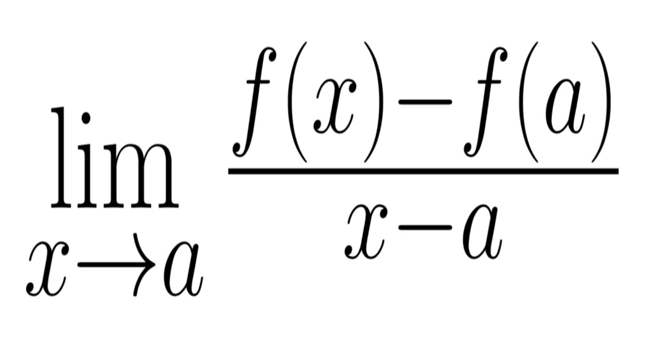 Limits with Arctan and The Derivative - YouTube