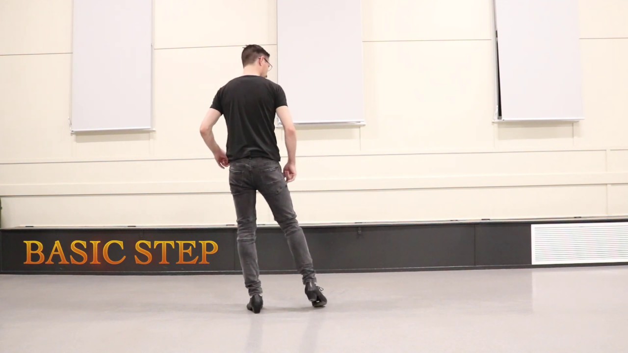 Bachata Mens Basic Step - YouTube