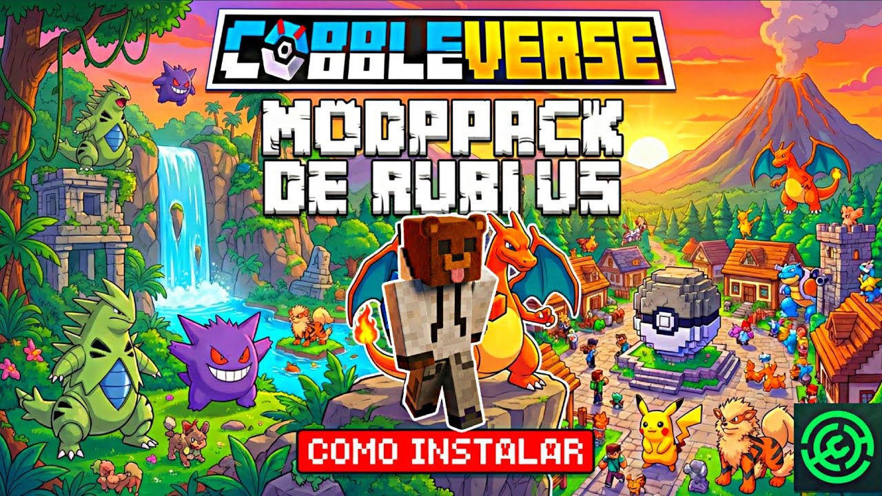 Como se Instala el Modpack de Rubius 🔥 cobbleverse - YouTube