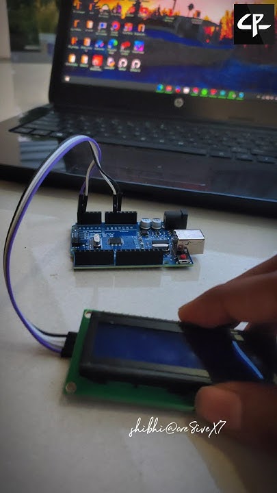 Simple Text Display Viewing Arduino Project #cp_yt #cp_edits #arduino #electeonics - YouTube