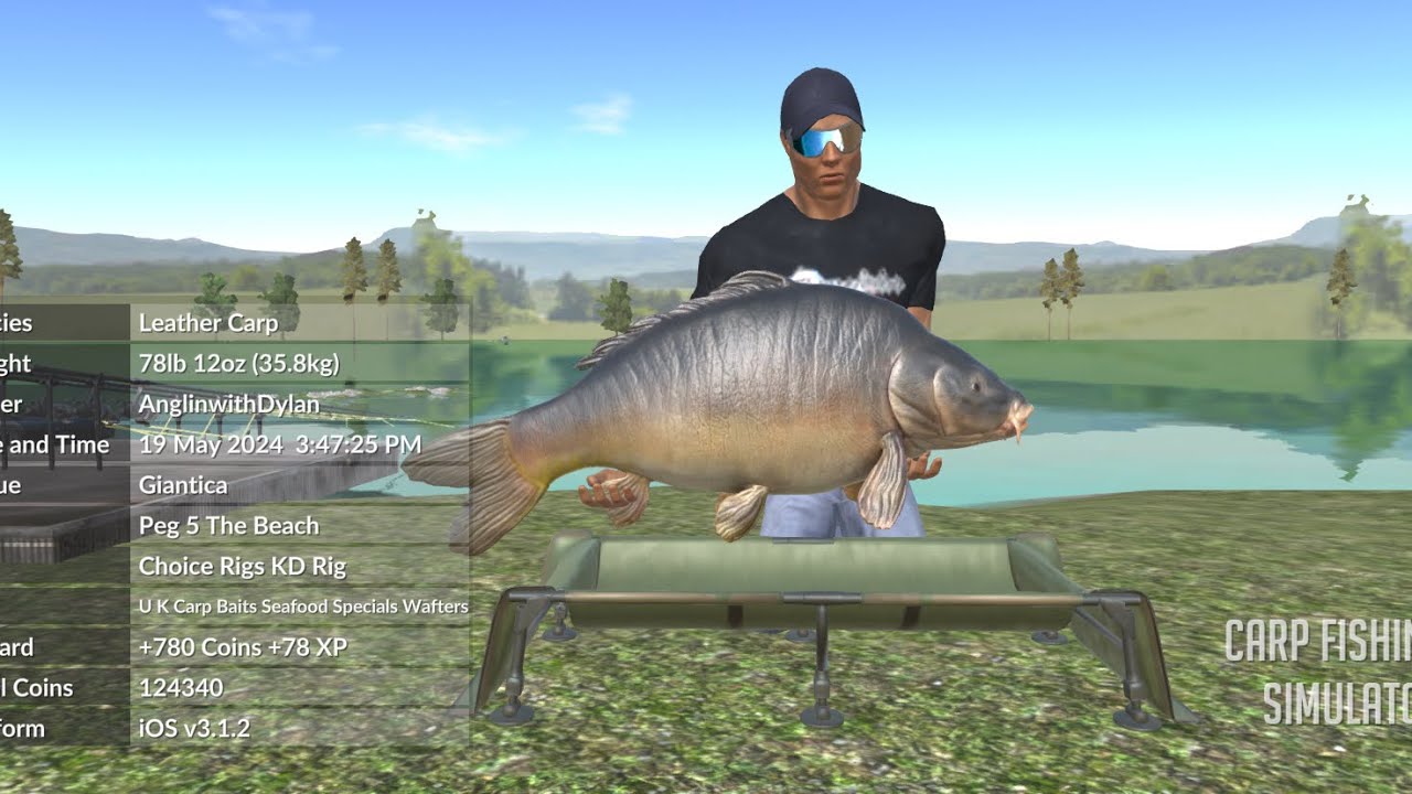 I’m back! How to catch monster carp on Carp Fishing Simulator! - YouTube