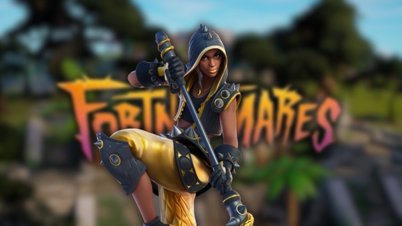 Fortnitemares: Shock ‘N Awesome | Guardian Amara Skin Gameplay! - YouTube
