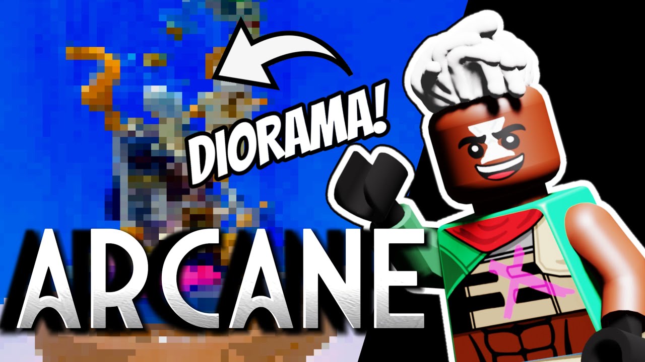 I made MORE ARCANE Minifigures for a Lego Diorama! - YouTube