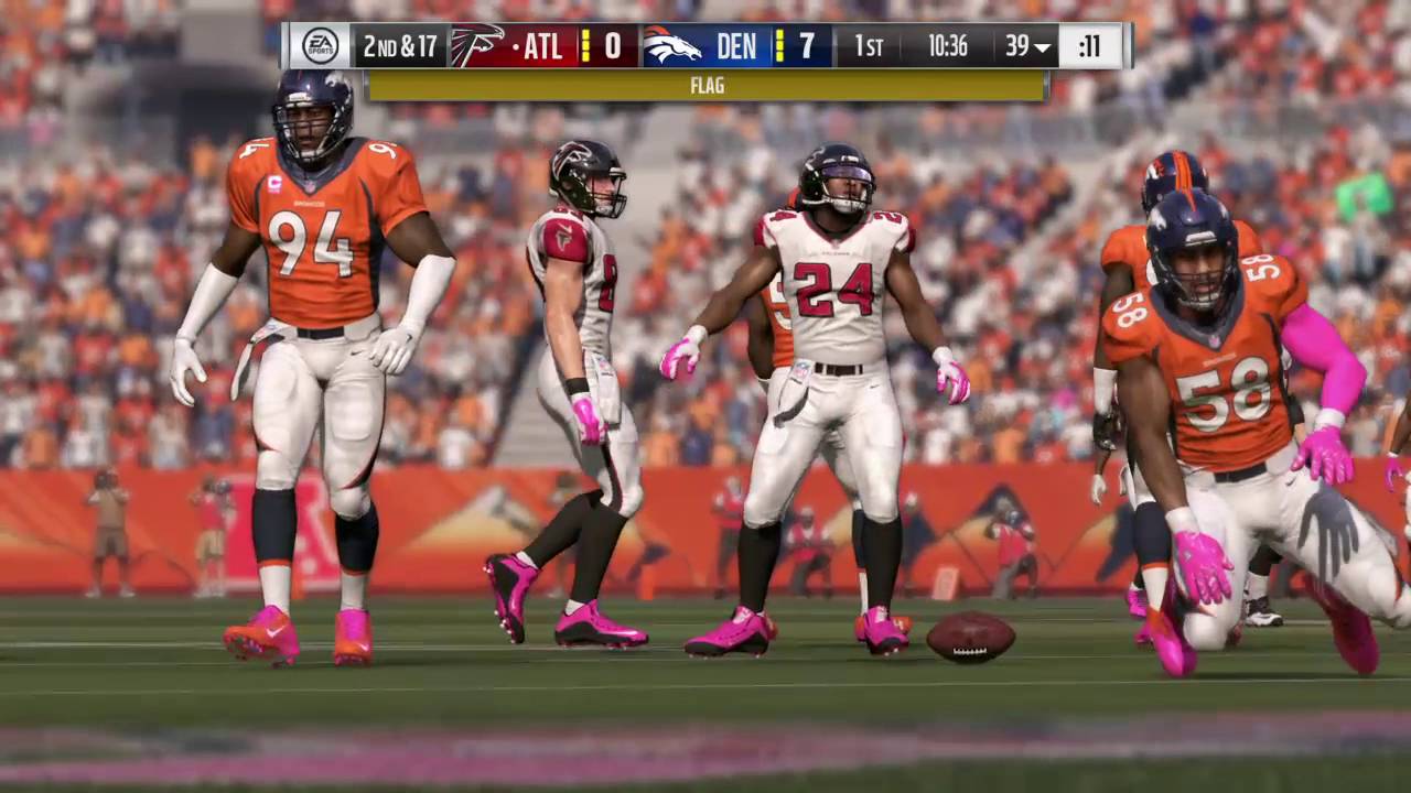 NFL Week 5 - Atlanta Falcons vs Denver Broncos - Full Game - Simulation ...