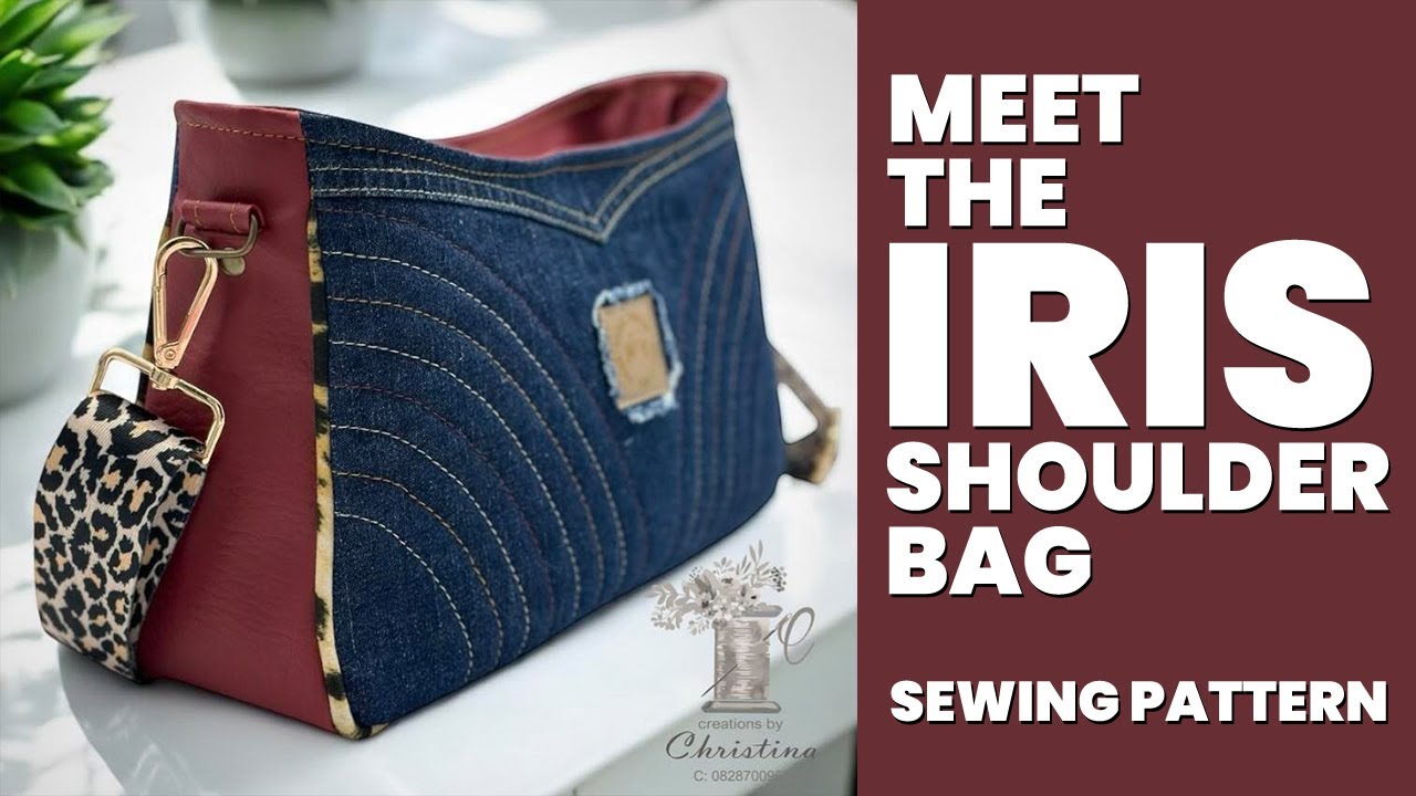 Introducing the Iris Shoulder Bag Sewing Pattern by Sew Yours - YouTube