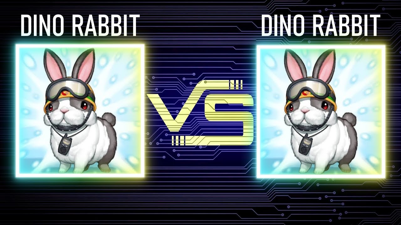 Dino Rabbit vs Dino Rabbit | Dino rabbit Format | Dueling Book - YouTube