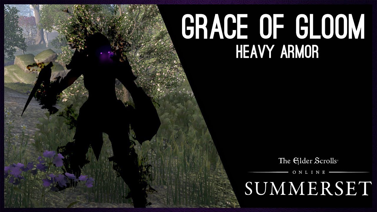 Grace of Gloom Heavy Armor Set - Summerset Chapter, Elder Scrolls ...