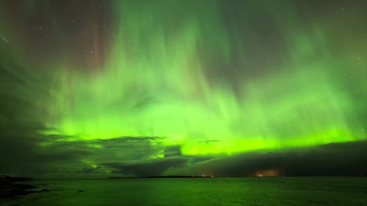 Aurora Borealis John O Groats 6th march 2016 - YouTube