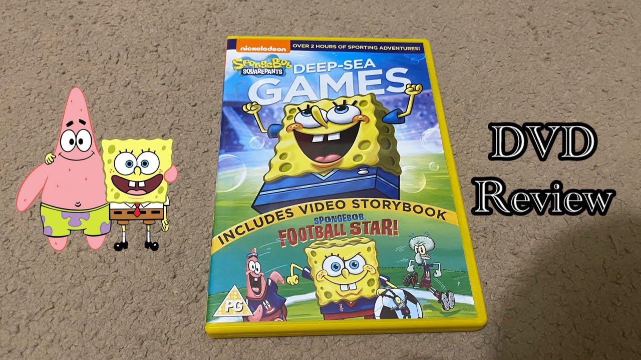 SpongeBob SquarePants deep-sea games UK DVD review - YouTube