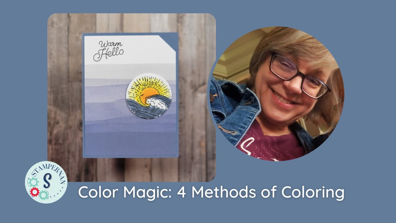Color Magic: 4 Methods for Coloring Stamped Images - YouTube