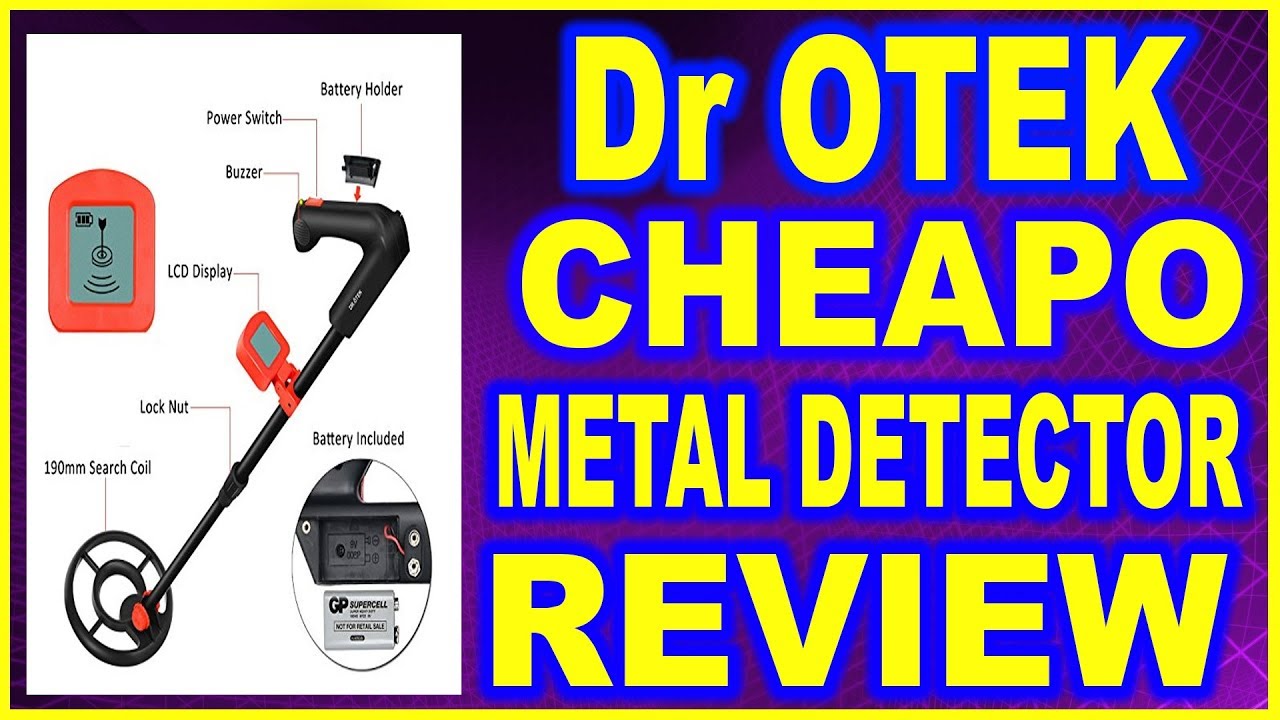 CHEAP METAL DETECTOR REVIEW!!!! - YouTube