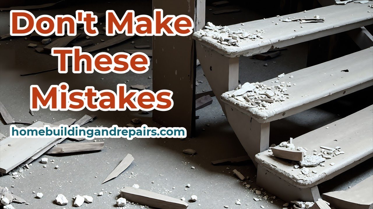 Three Stair Building Mistakes You DON'T Want to Make! - YouTube
