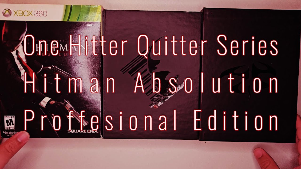 Hitman Absolution Professional Ed - #steelbook #onehitterquitter - YouTube