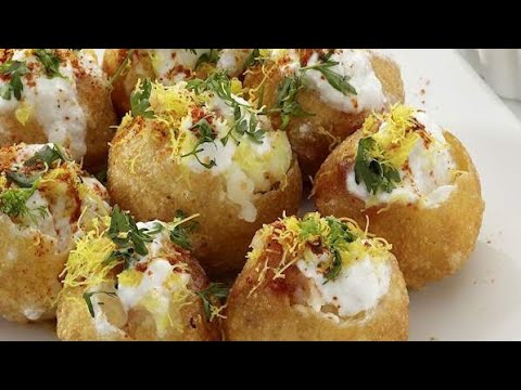 Dahi puchka- Dahi Golgappa Chat |Full video on my challen...Full video ...