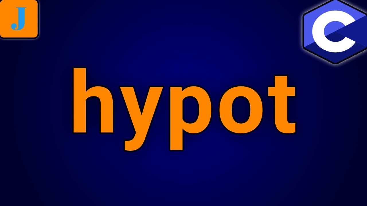 C hypot - YouTube