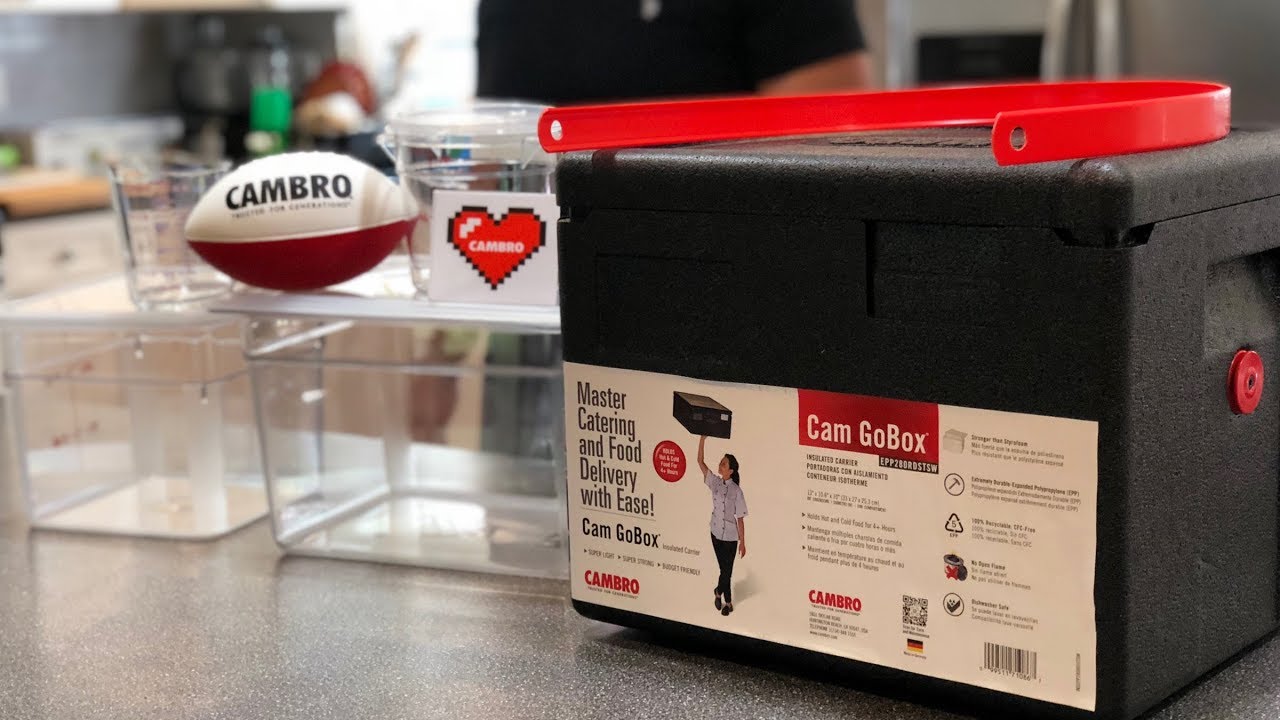 CAMBRO BRAND AMBASSADOR Unboxing & Review!!! - YouTube