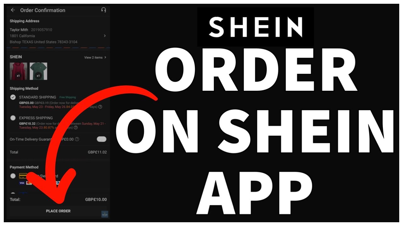 How To Place Order On Shein App (2023) - YouTube