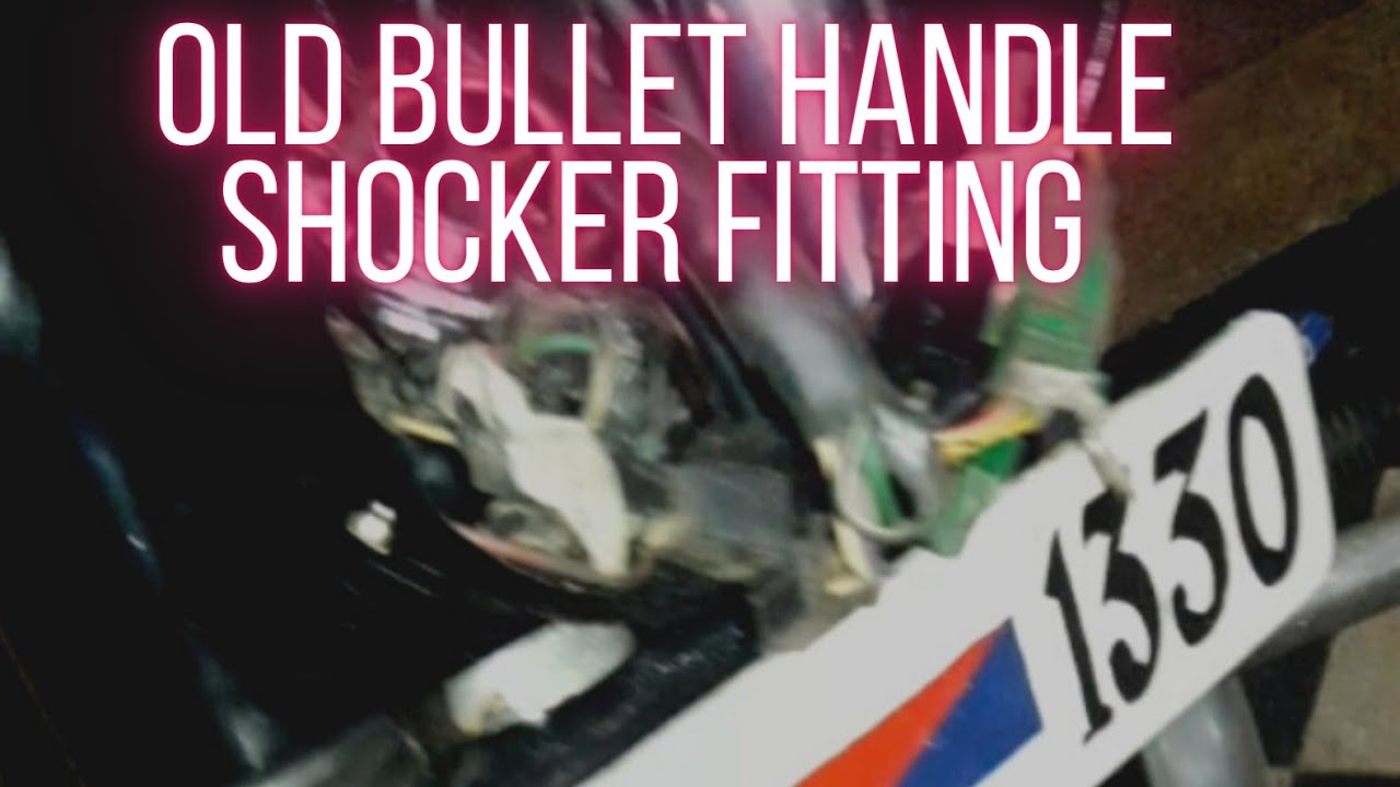 Old Bullet#Royal Enfield#Old Bullet Handle Shocker Full Fitting#Baba Ji ...