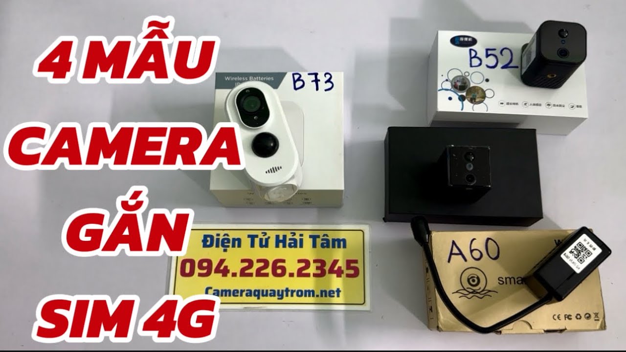 4 Mẫu Camera Gắn Sim 4G Tốt Nhất Hoạt Động Độc Lập Xem Từ Xa Không Cần ...