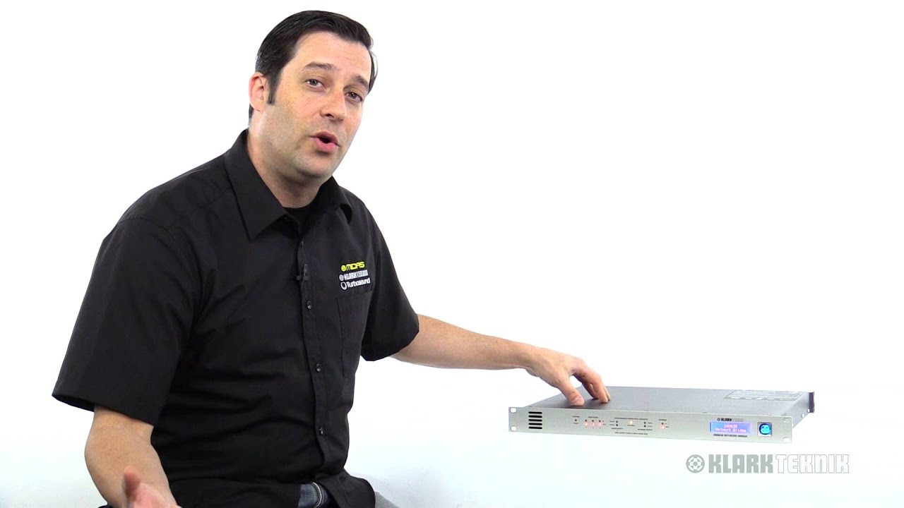 KLARK TEKNIK KT-AES50 Network Module - YouTube