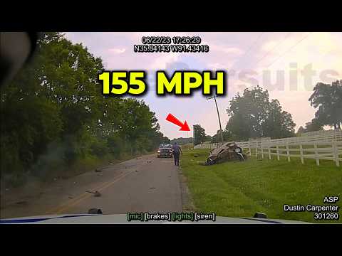 Most Dangerous High Speed Police Chases Caught on Dashcam — That Feel Like an Action Movie #57